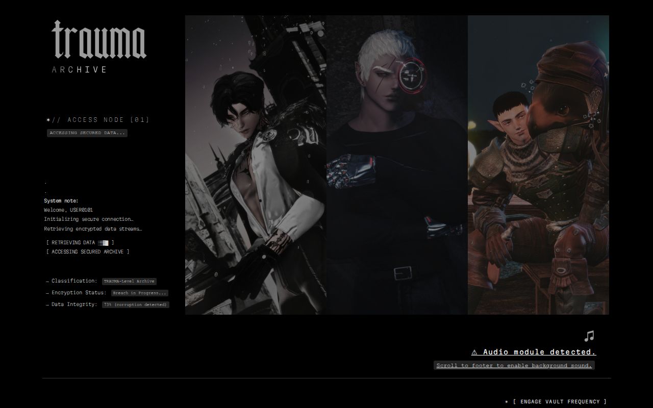 ᴛʀᴀᴜᴍᴀᵃ ʳ ᶜ ʰ ᶦ ᵛ ᵉ